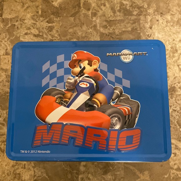 Nintendo | Other | 22 Nintendo Super Mariokart Wii Metal Lunch Box ...